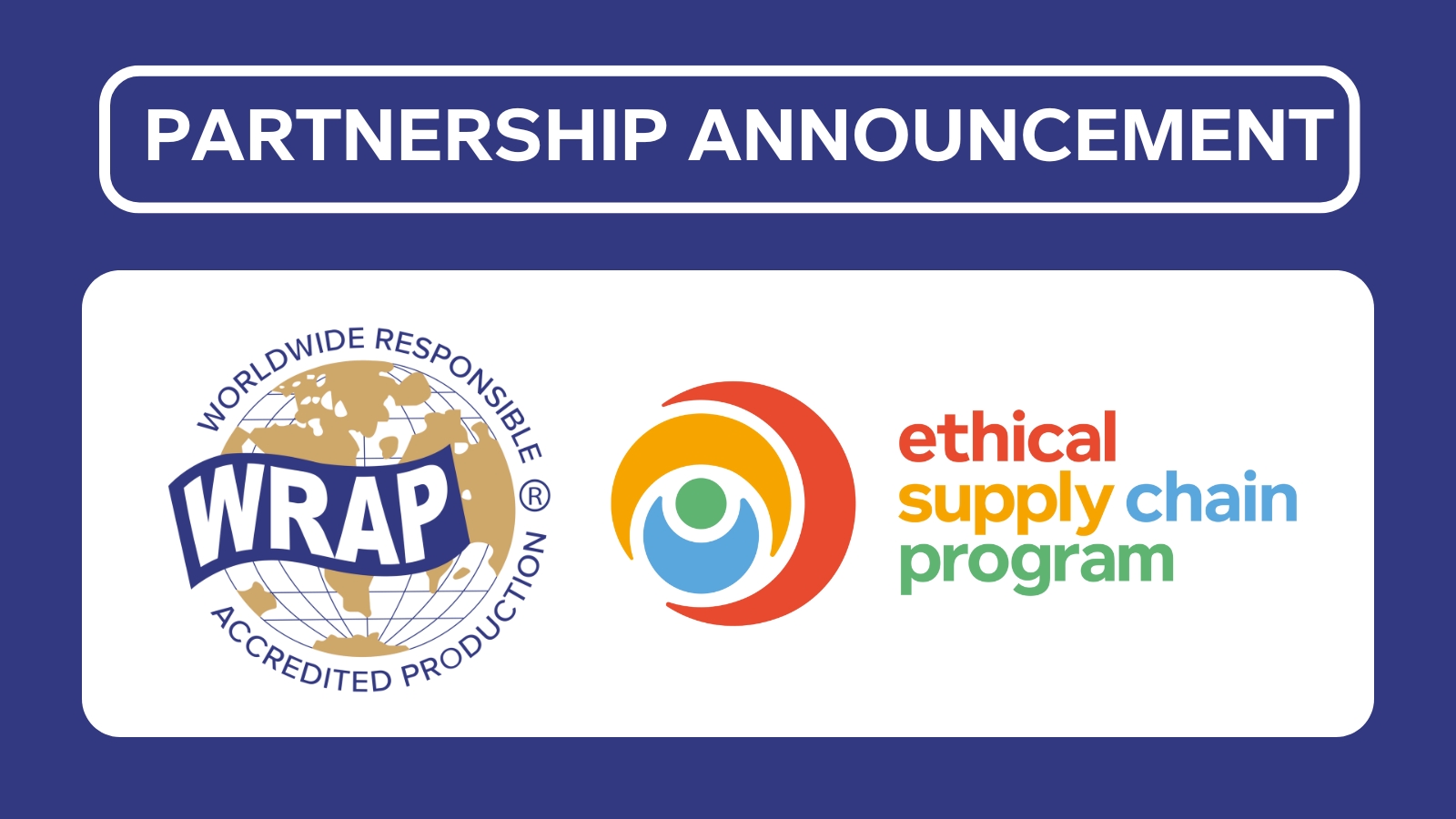 WRAP and ESCP Announce Strategic Partnership - WRAP Compliance